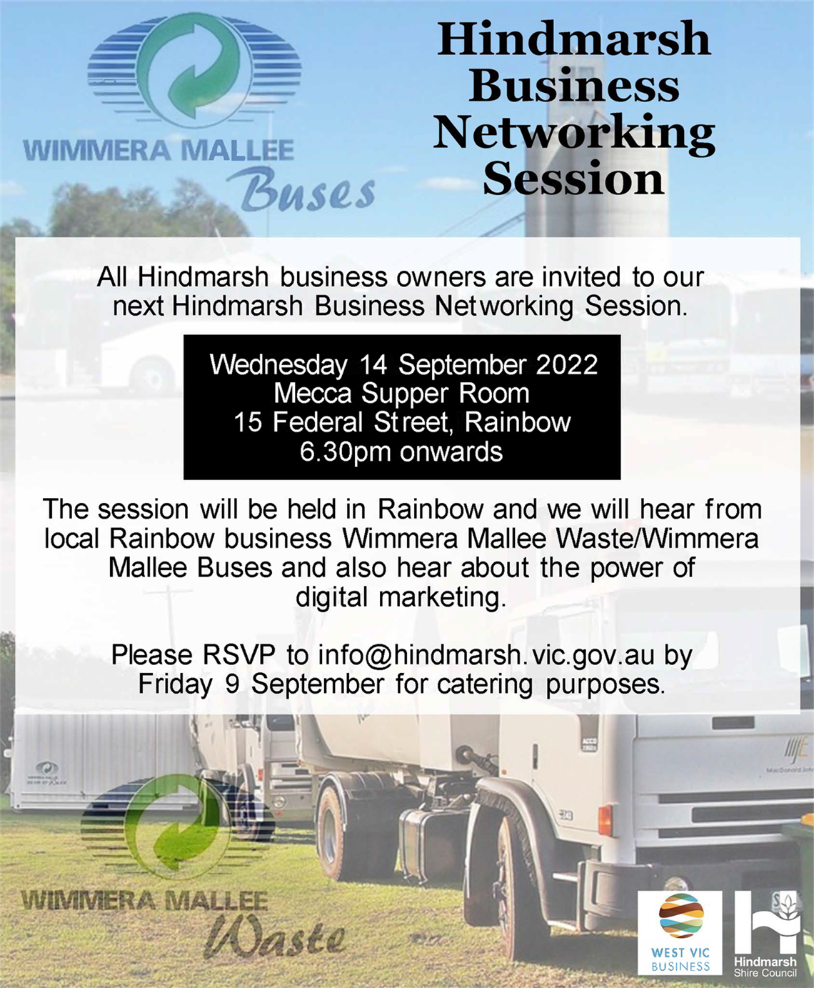 Hindmarsh Business Networking Session Hindmarsh Shire Council