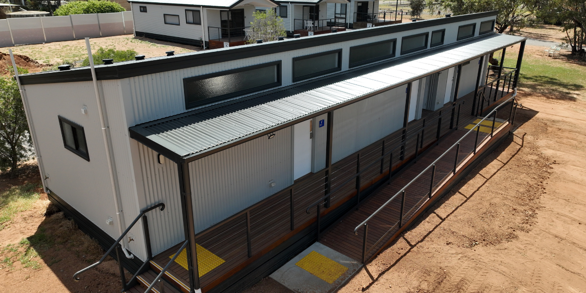 New modern amenities block Hindmarsh Shire Council