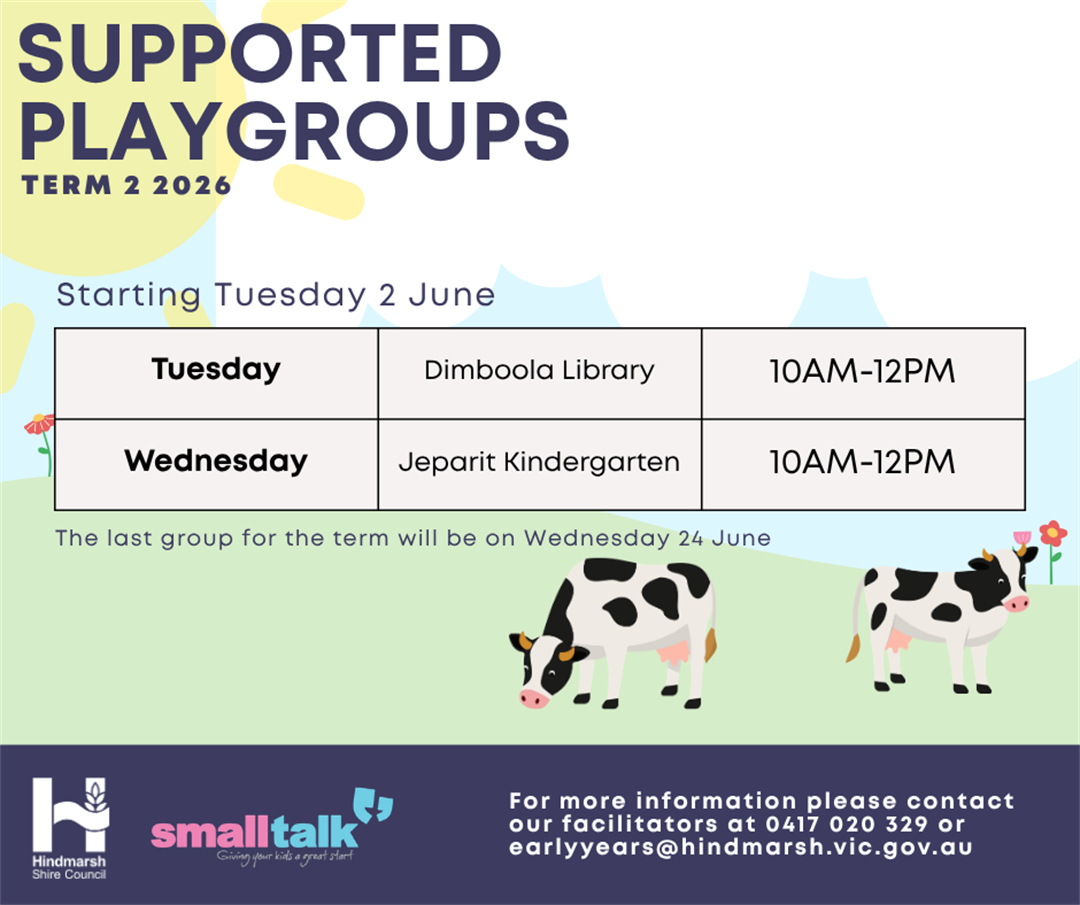Dimboola Supported Playgroup Hindmarsh Shire Council
