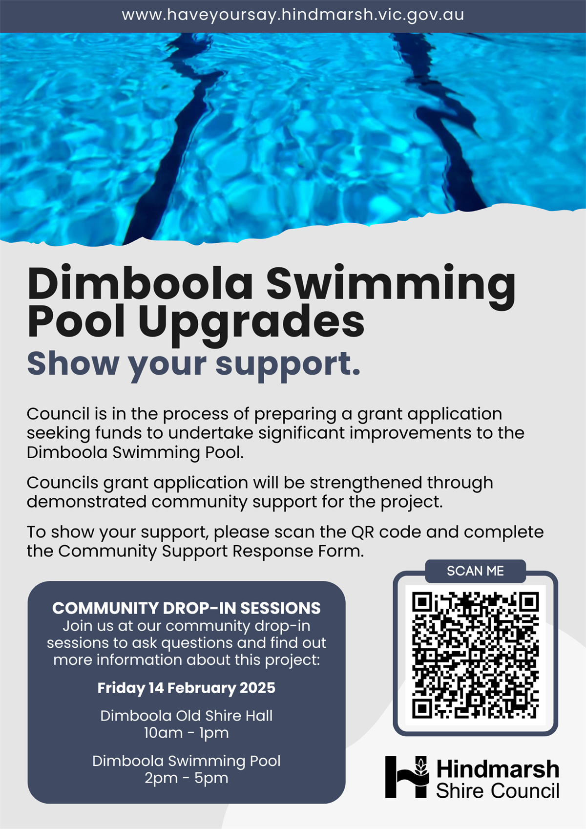 Drop-in Session for Proposed Dimboola Swimming Pool Upgrades Hindmarsh ...